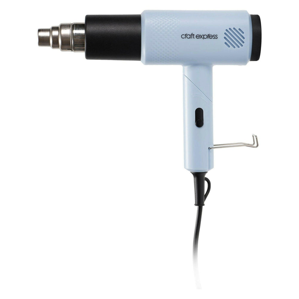 Craft Express Foldable Pacific Blue Heat Gun – Dual Temp Craft Tool ...