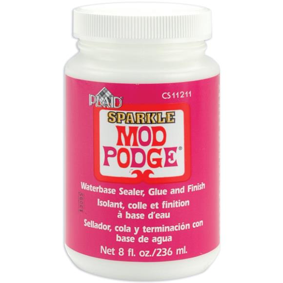 Plaid Mod Podge Sparkle , 8oz – The Craft Room